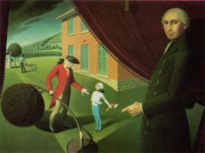 Portrait of Americana – Grant Wood | Judd Tully